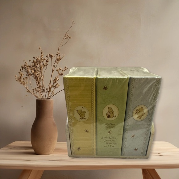 Disney | Art | Disney Classic Pooh My Photo Memories Library Set | Poshmark